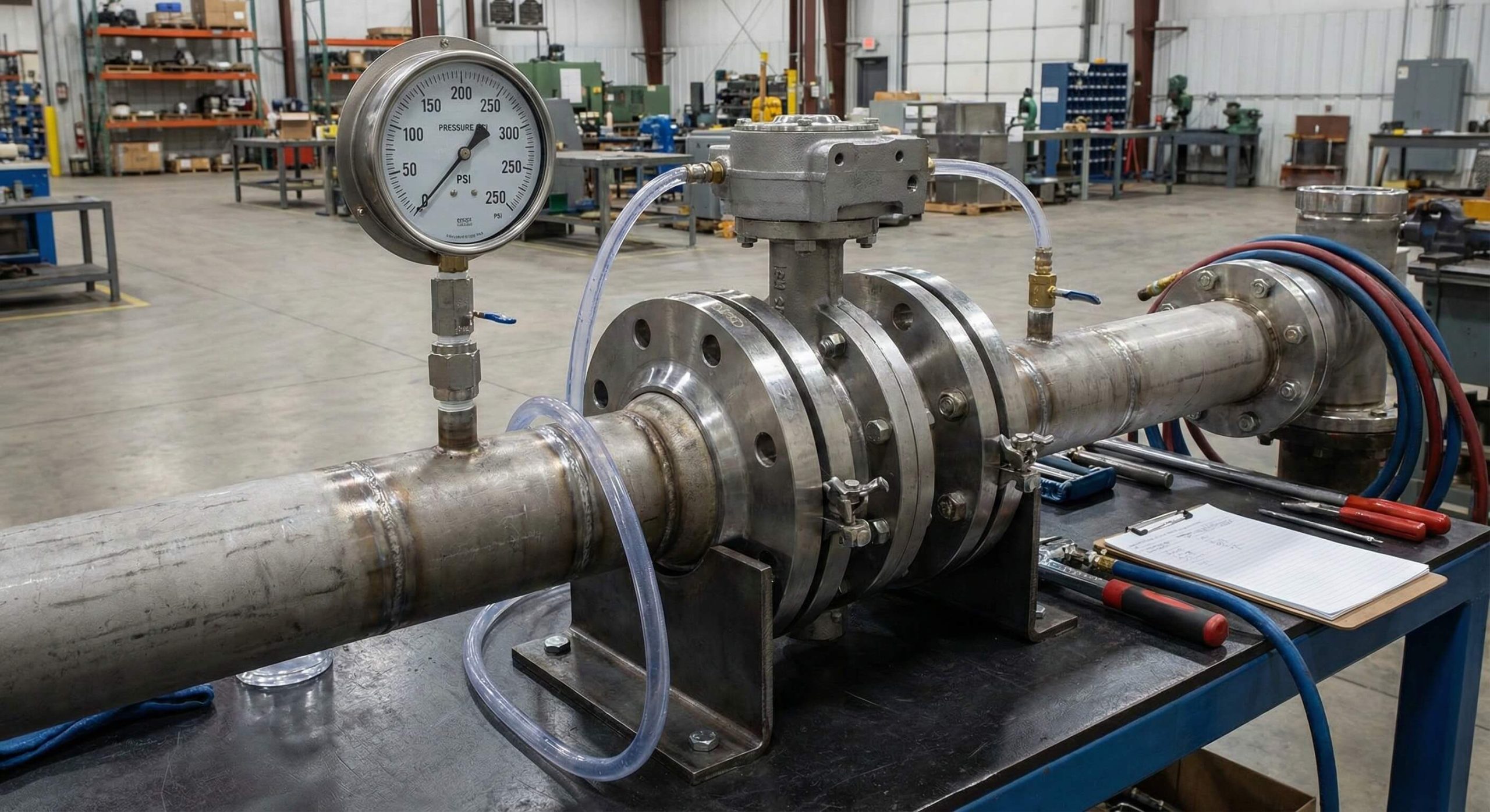 How to Apply the Butterfly Valve Standard API 598 for Pressure and Seat ...